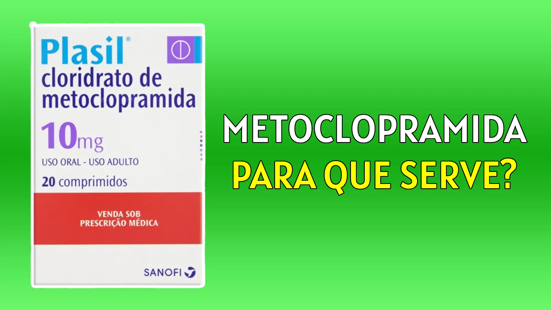 Metoclopramida para que serve? Uma visão abrangente sobre esse medicamento